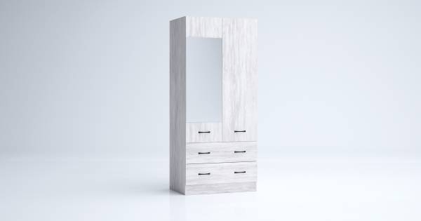 Двукрилен гардероб Аполо 10 - Топ Цени | Мебели Онлайн Orhideamebel.com